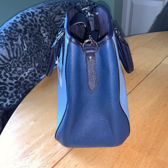 Coach | Bags | Small Margot Carryall In Geometric Colorblock Nwt | Poshmark